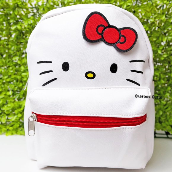 Sanrio | Bags | Sanrio Hello Kitty Mini Backpack Ladies Purse Faux ...
